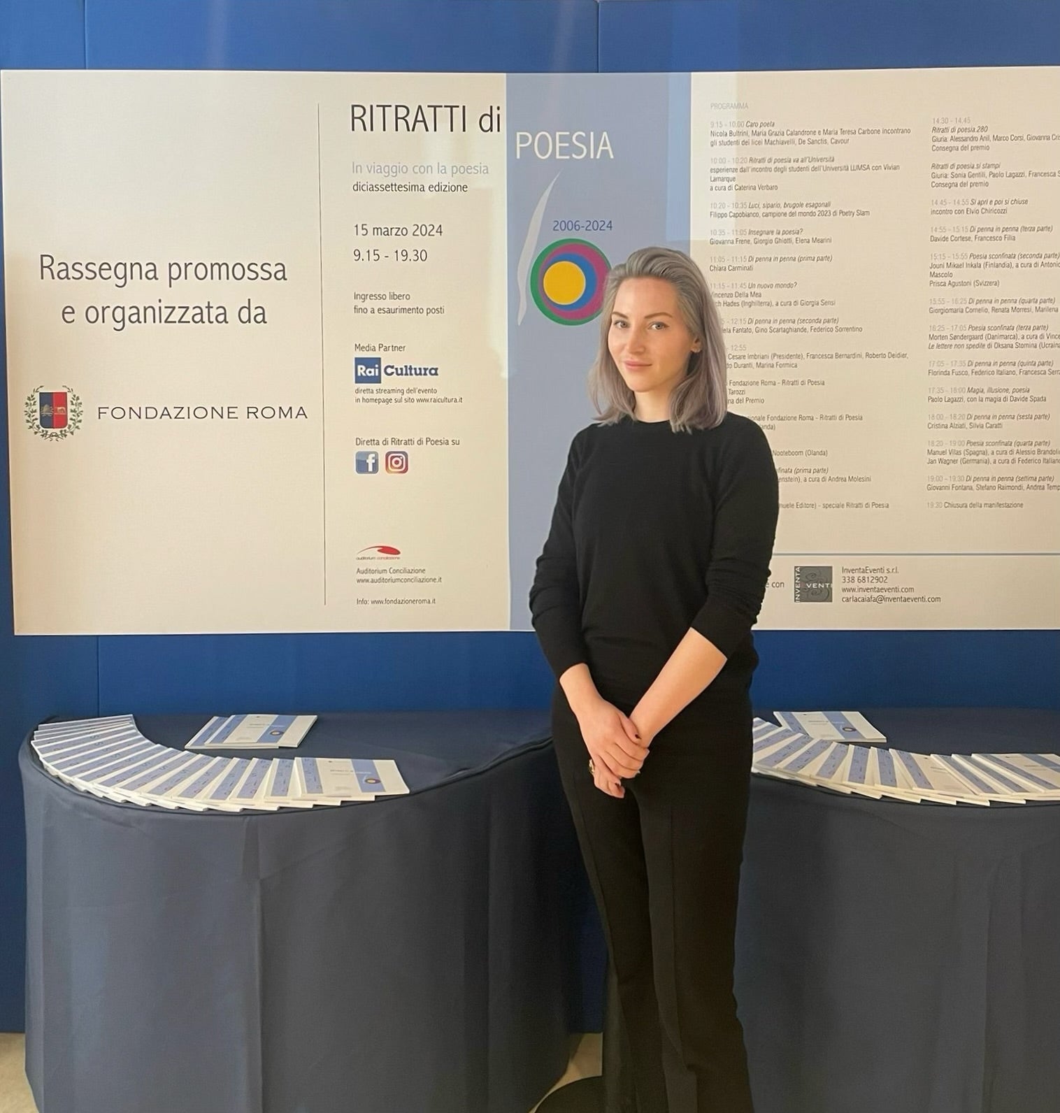 ARCH HADES SPEAKS AND RECITES AT THE ROME POETRY FESTIVAL – archhades