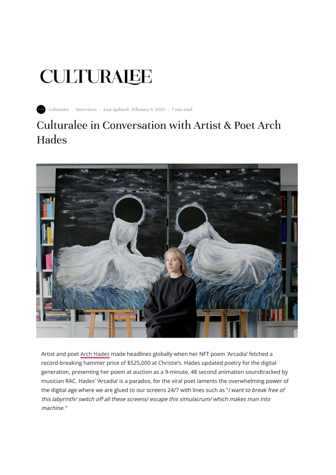 Arch Hades | Poet and Artist – archhades